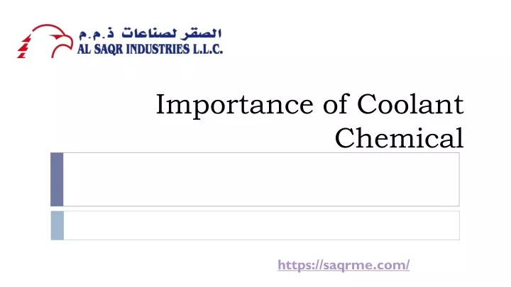 PPT - Importance of Coolant Chemical PowerPoint Presentation, free ... PPT - Importance of Coolant Chemical PowerPoint Presentation, free ...
