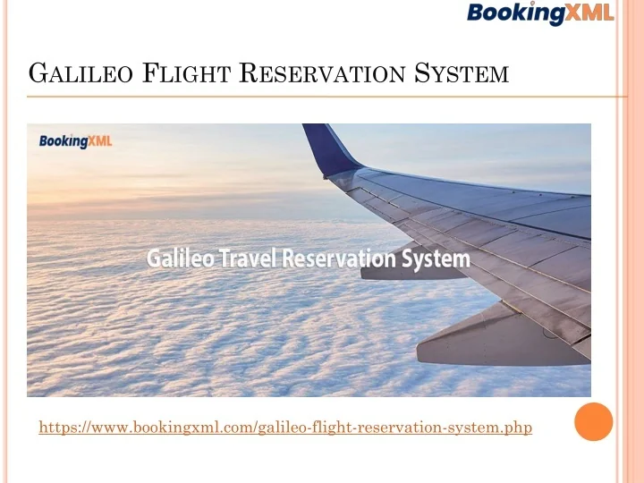 PPT - Galileo Flight Reservation System PowerPoint Presentation, free ...