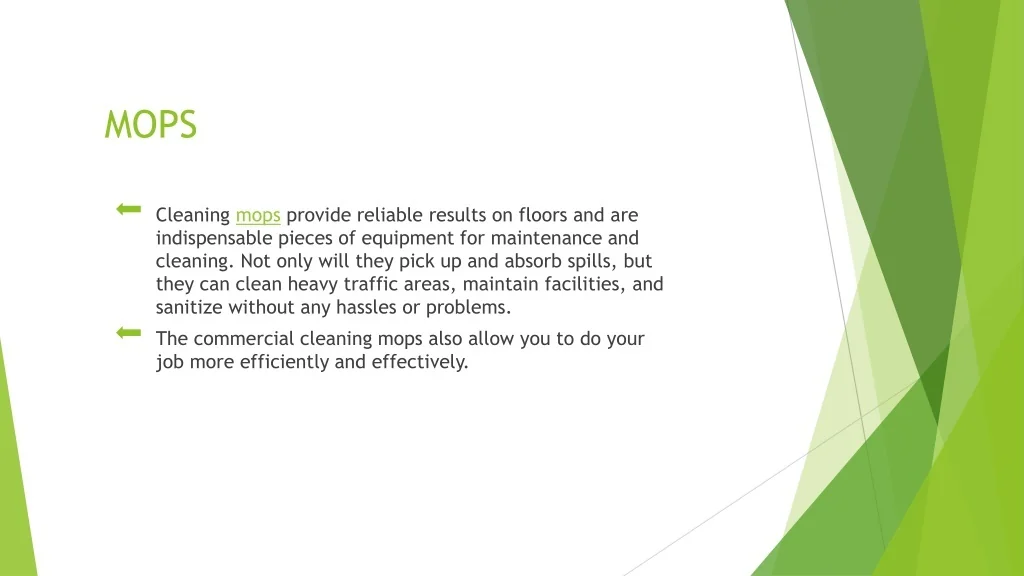 PPT - Best Industrial and Commercial Cleaning Mops – Bison Life ...