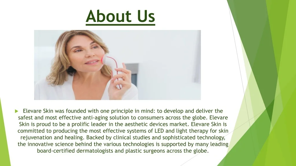 PPT - Elevare Skin effective anti-aging solution across the globe ...
