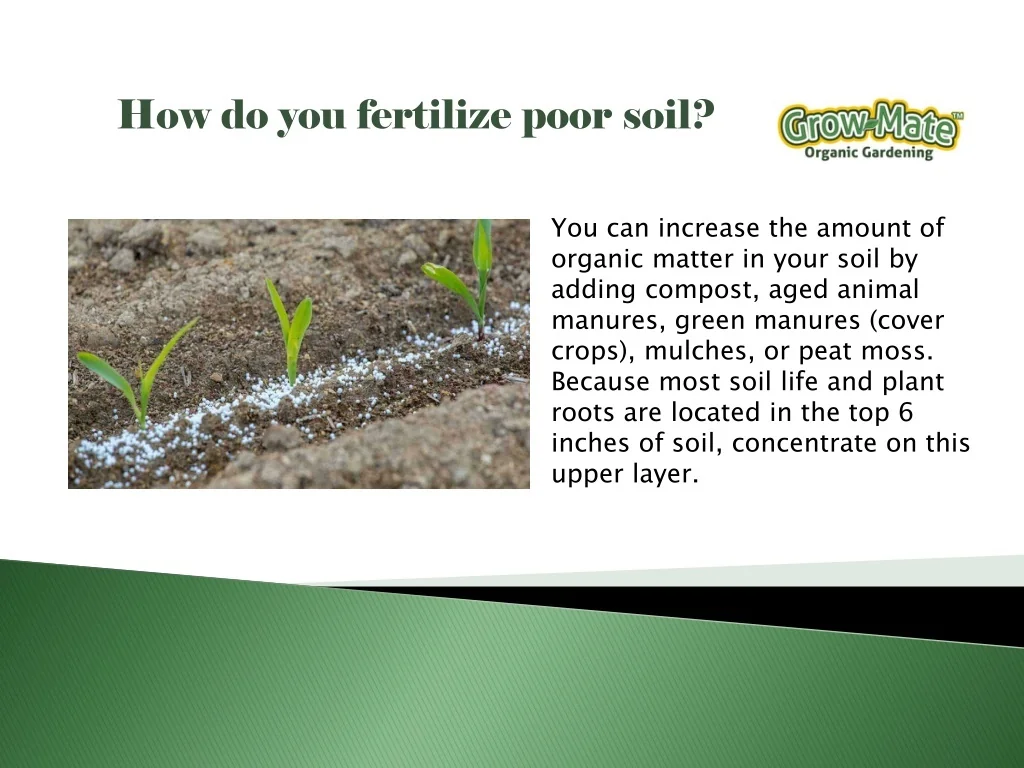 PPT - All You Need to Know About Organic Fertilizers | Growmate ...