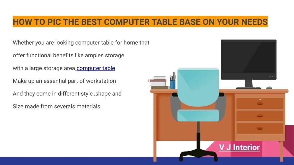 PPT - best computer table PowerPoint Presentation, free download - ID ...