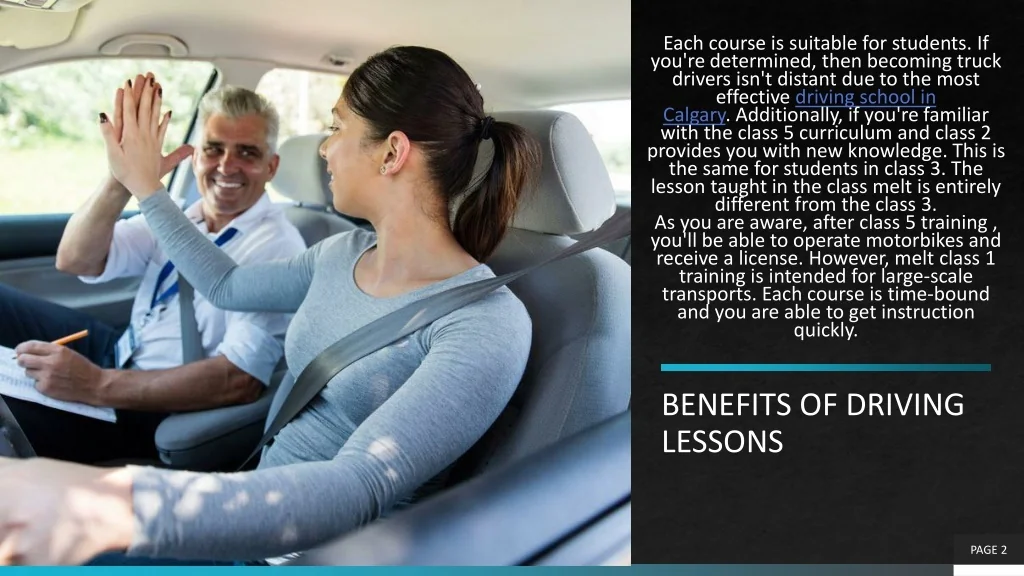 PPT - Melt 1 Driver Training is for Pre-Inspection from driving school ...