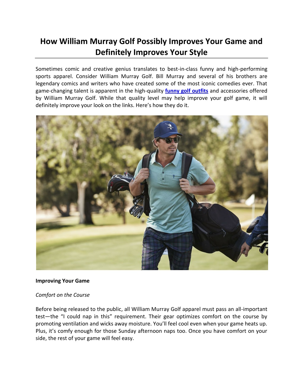 PPT - How William Murray Golf Possibly Improves Your Game and ... PPT - How William Murray Golf Possibly Improves Your Game and ...