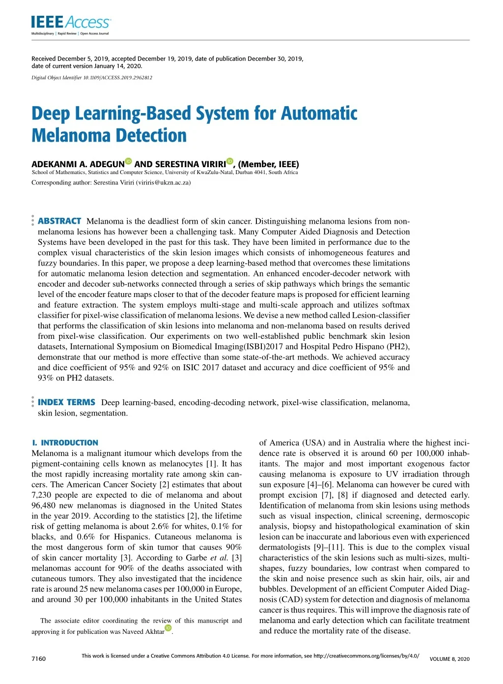 PPT - Deep_Learning-Based_System_for_Automatic_Melanoma_Detection ...