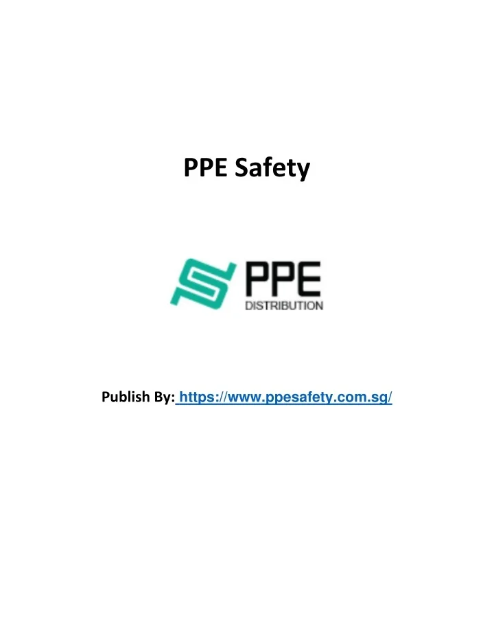 PPT - PPE Safety PowerPoint Presentation, free download - ID:11036283