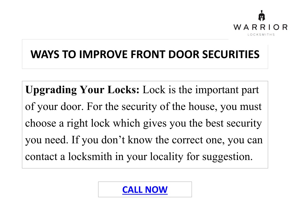 Ppt Locksmith Leeds Tips To Increase The Security Of Your Front