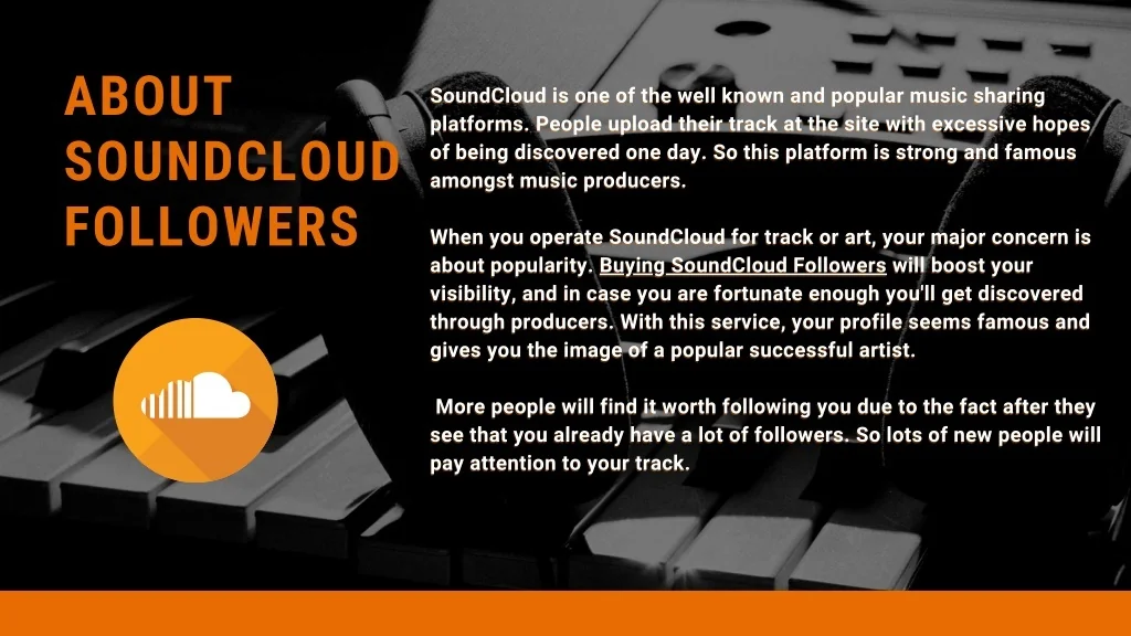 PPT - Why You Should Buy SoundCloud Followers? PowerPoint Presentation ...