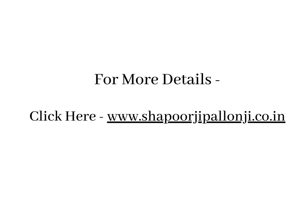 PPT - Shapoorji Pallonji JK Tower Gamdevi Mumbai - Download Brochure ...