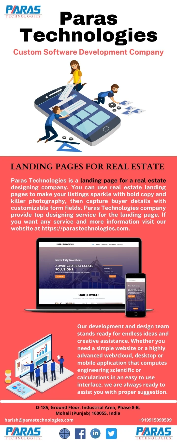 PPT - Best Design landing pages for real estate company in India ...