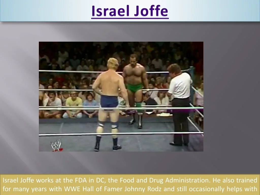 PPT - Israel Joffe PowerPoint Presentation, free download - ID:11042278