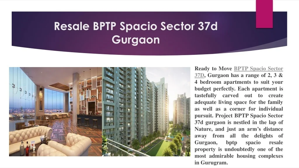 PPT - Best Residential Apartments in Gurgaon PowerPoint Presentation, free download - ID:11045193