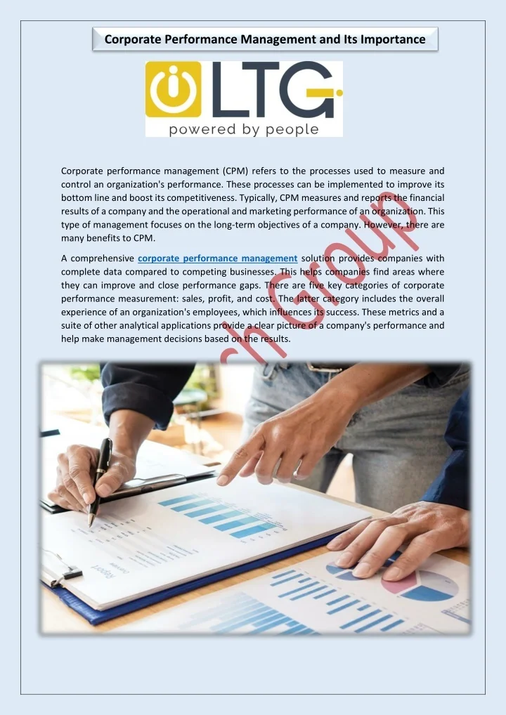 PPT - Corporate Performance Management and Its Importance PowerPoint ...