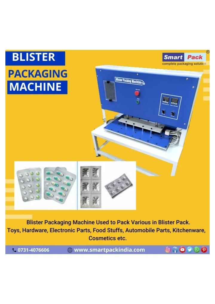 PPT - BLISTER PACKAGING MACHINE PowerPoint Presentation, free download ...