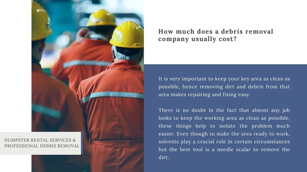 PPT - Debris Removal Service Contractors in USA PowerPoint Presentation ...