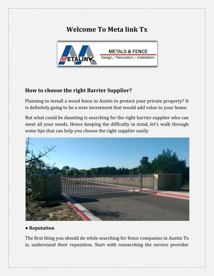 PPT - How to choose the right Barrier Supplier PowerPoint Presentation ...