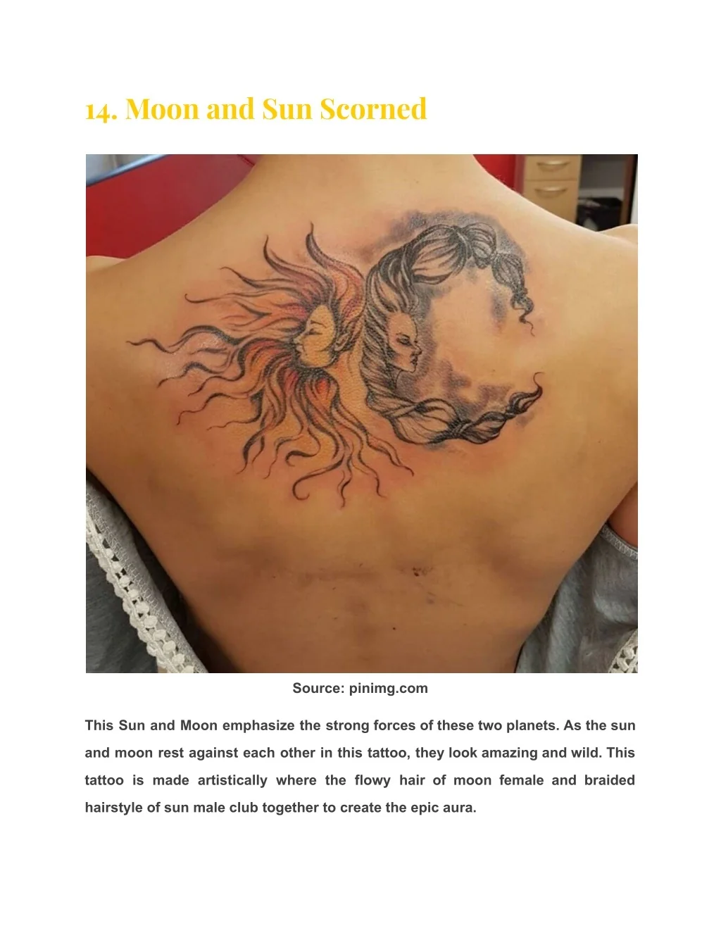 PPT - 15 Best Sun and Moon Tattoo Designs That Look Awesome PowerPoint ...