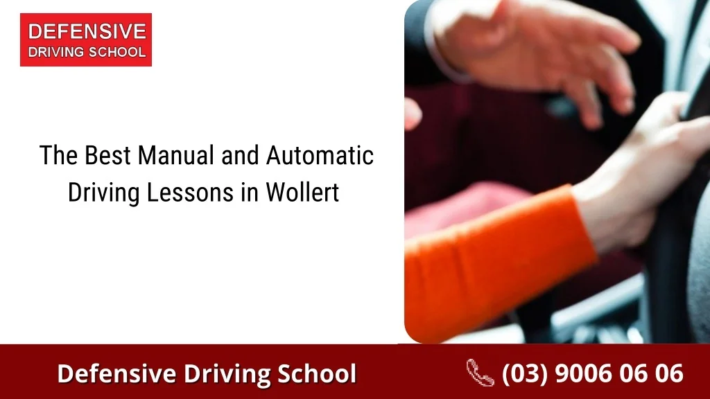 PPT - The Best Driving Lessons in Wollert and Greenvale by Qualified ...