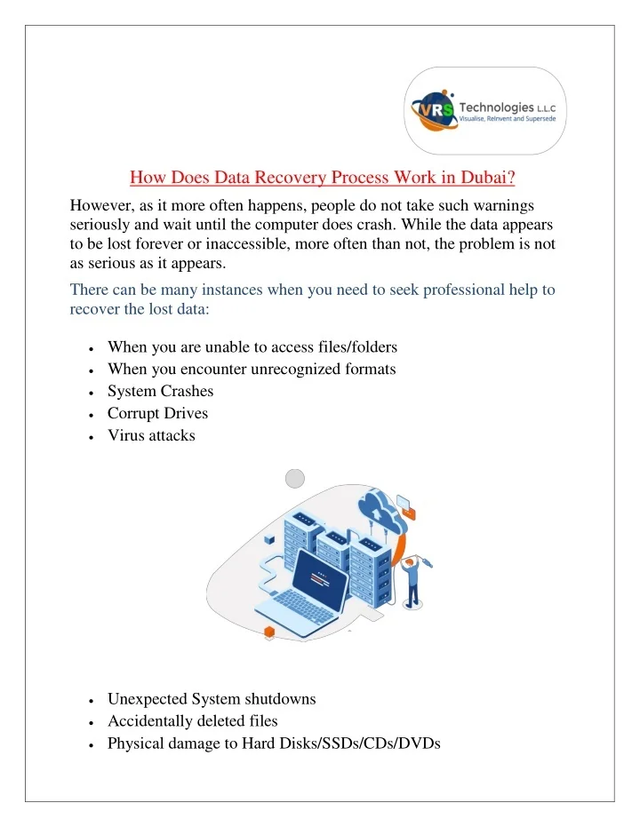 PPT - How Does Data Recovery Process Work in Dubai? PowerPoint ...