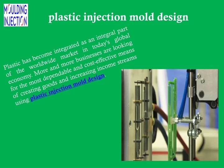 PPT - plastic injection mold design PowerPoint Presentation, free ...