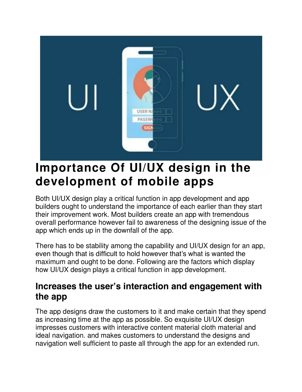 PPT - Importance Of UI PowerPoint Presentation, free download - ID:11067376