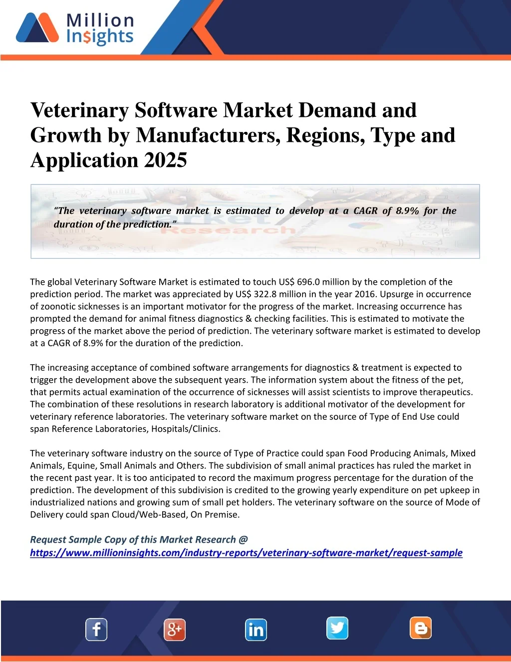 PPT - Veterinary Software Market Analysis and Sustainable Growth ...