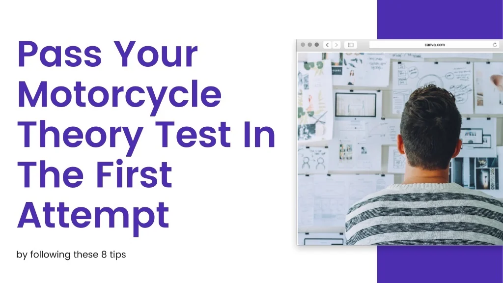 PPT - Top 8 tips to pass the motorcycle theory test PowerPoint ...