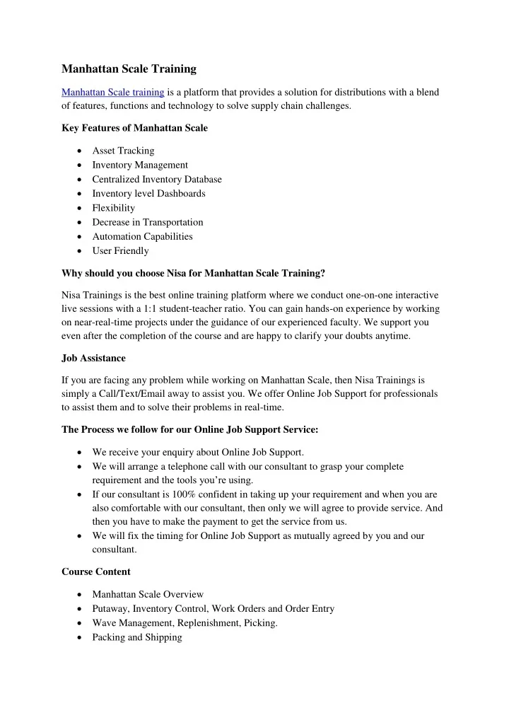 PPT - Manhattan Scale Training PowerPoint Presentation, free download ...