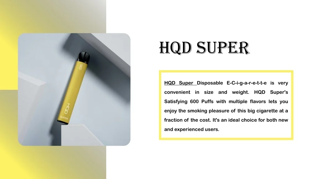 PPT - Explore The Best Disposable E-cigarettes | Disposable Vape ...