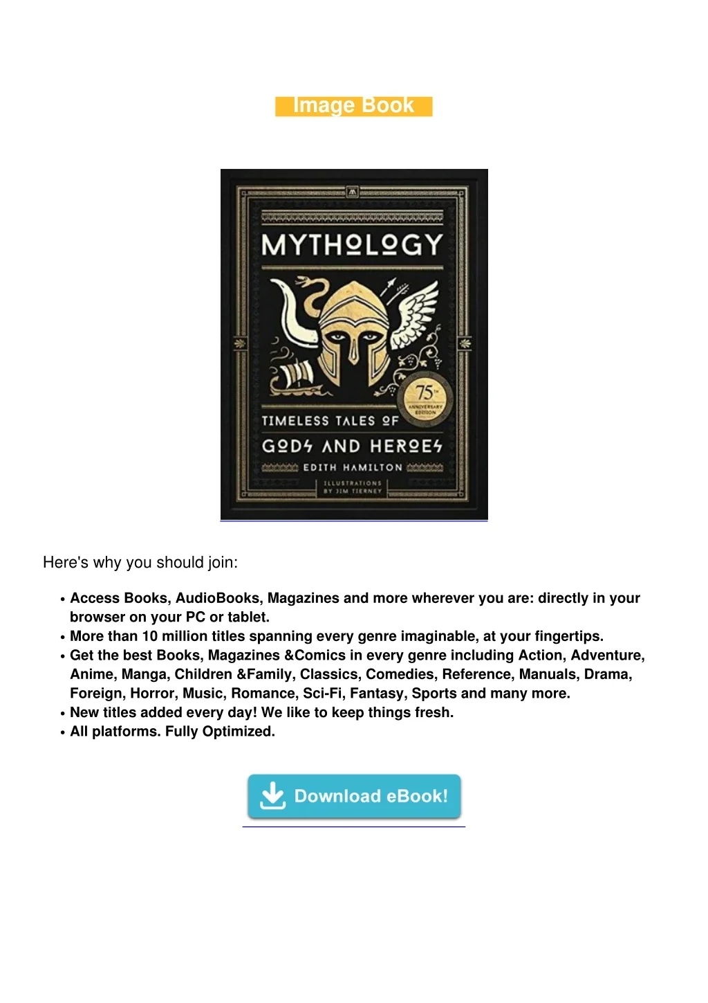 PPT - [EbooK Epub] Mythology: Timeless Tales of Gods and Heroes Full ...