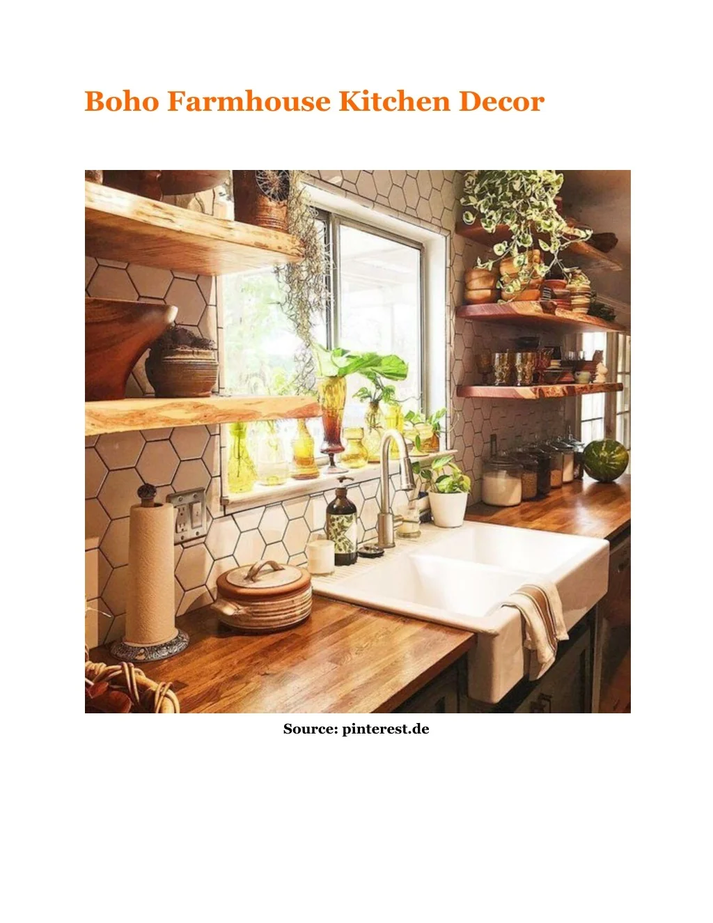 PPT - Cool Yet Fun Boho Kitchen Ideas PowerPoint Presentation, free ...