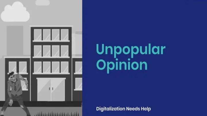 PPT - Digitalization Is A Process, Not A Solution PowerPoint ...