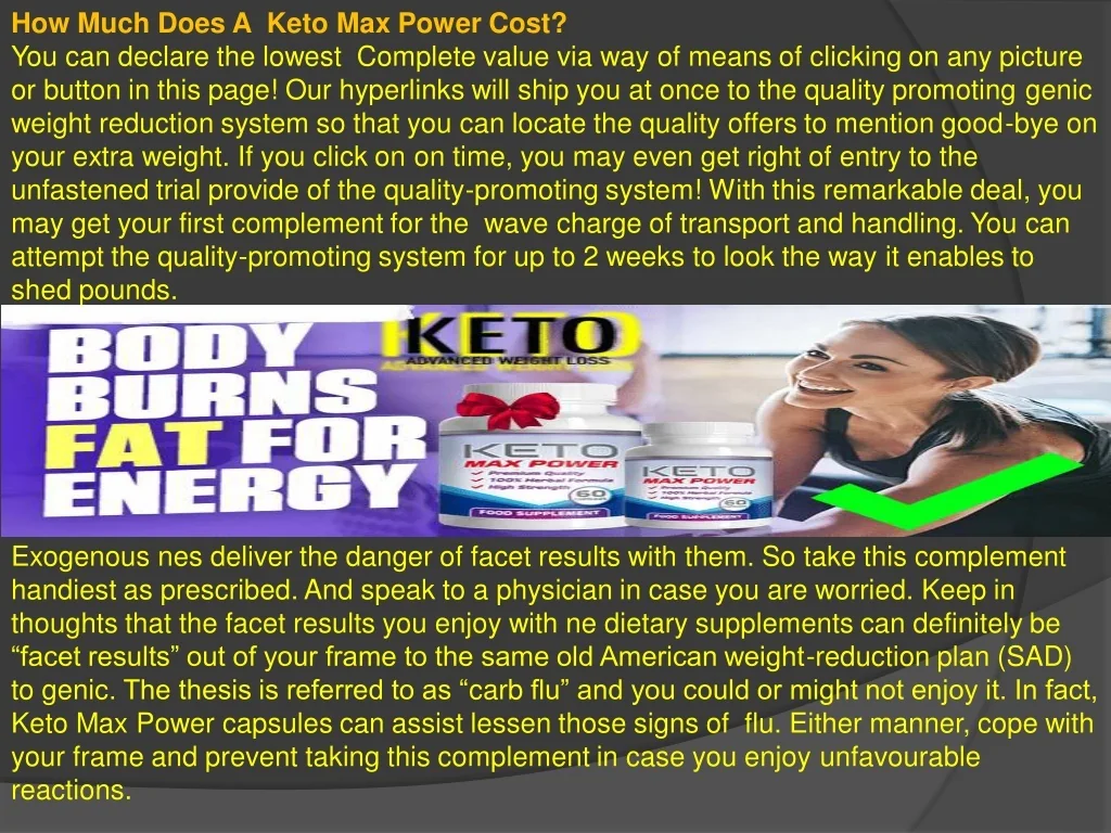 PPT - Keto Max Power BHB Reviews! PowerPoint Presentation, free ...