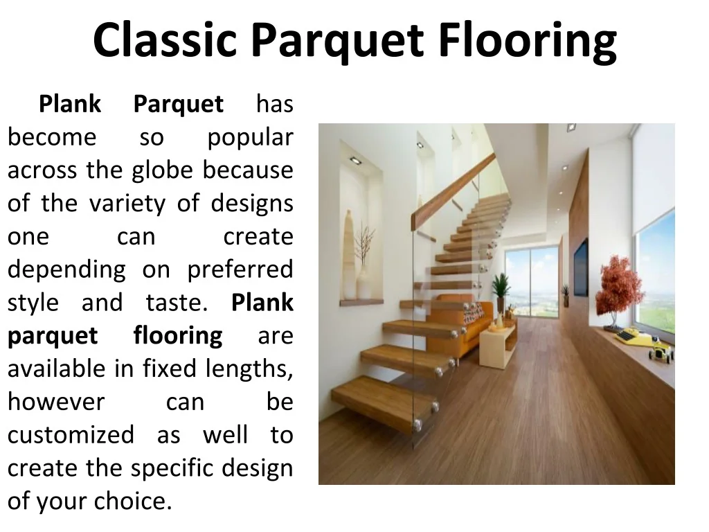 PPT - Classic Parquet Flooring PowerPoint Presentation, free download ...