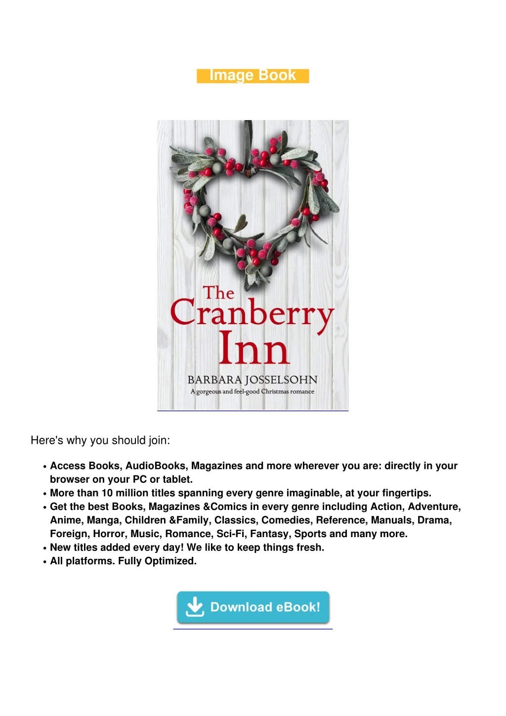 PPT - Download [ebook] The Cranberry Inn Full PowerPoint Presentation ...