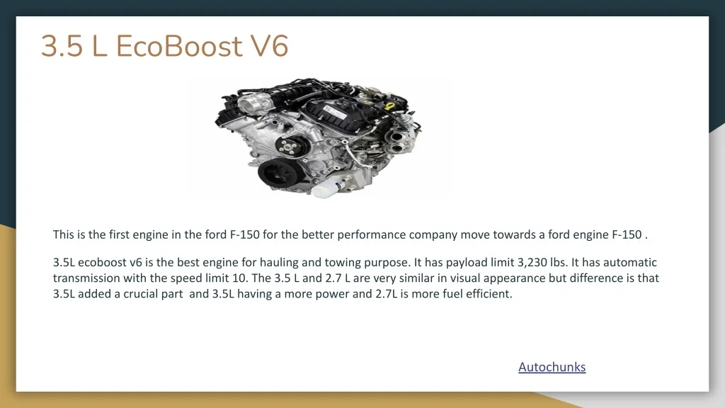 PPT - List of Most Reliable Ford Pickup Truck Engines PowerPoint ...