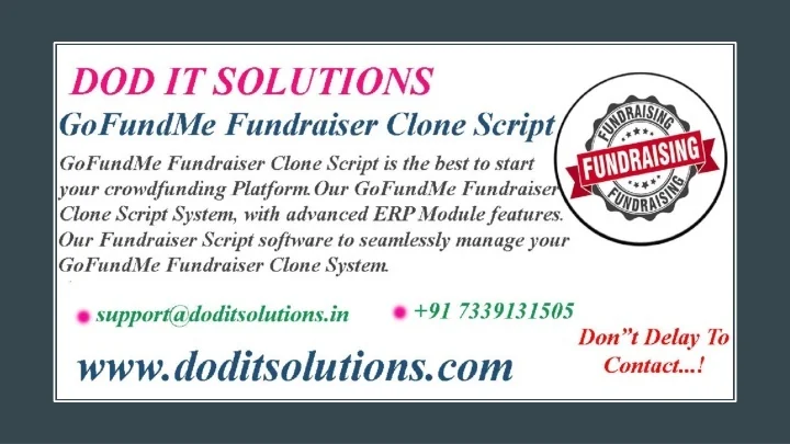 PPT - GoFundMe Fundraiser Script - Readymade Clone Script PowerPoint ...