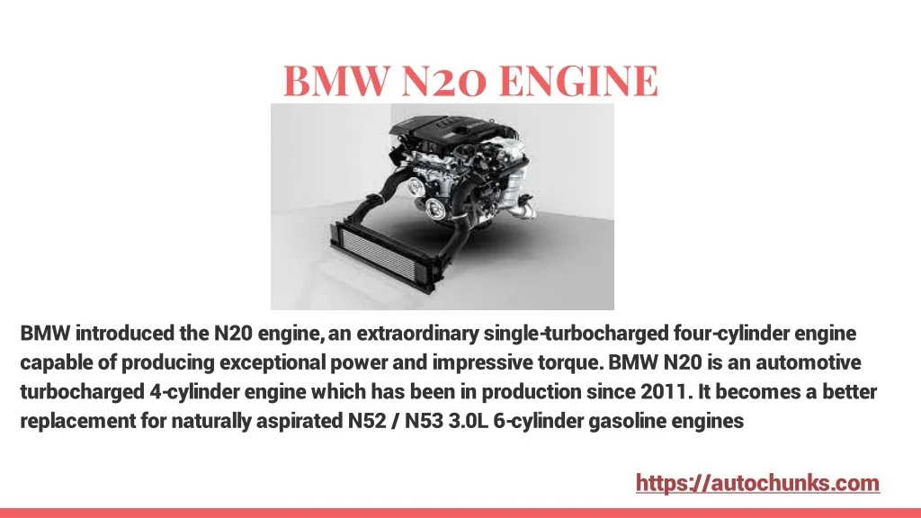 PPT - Get Prices For Used BMW N20 Engine- Deals in Your Budget ...