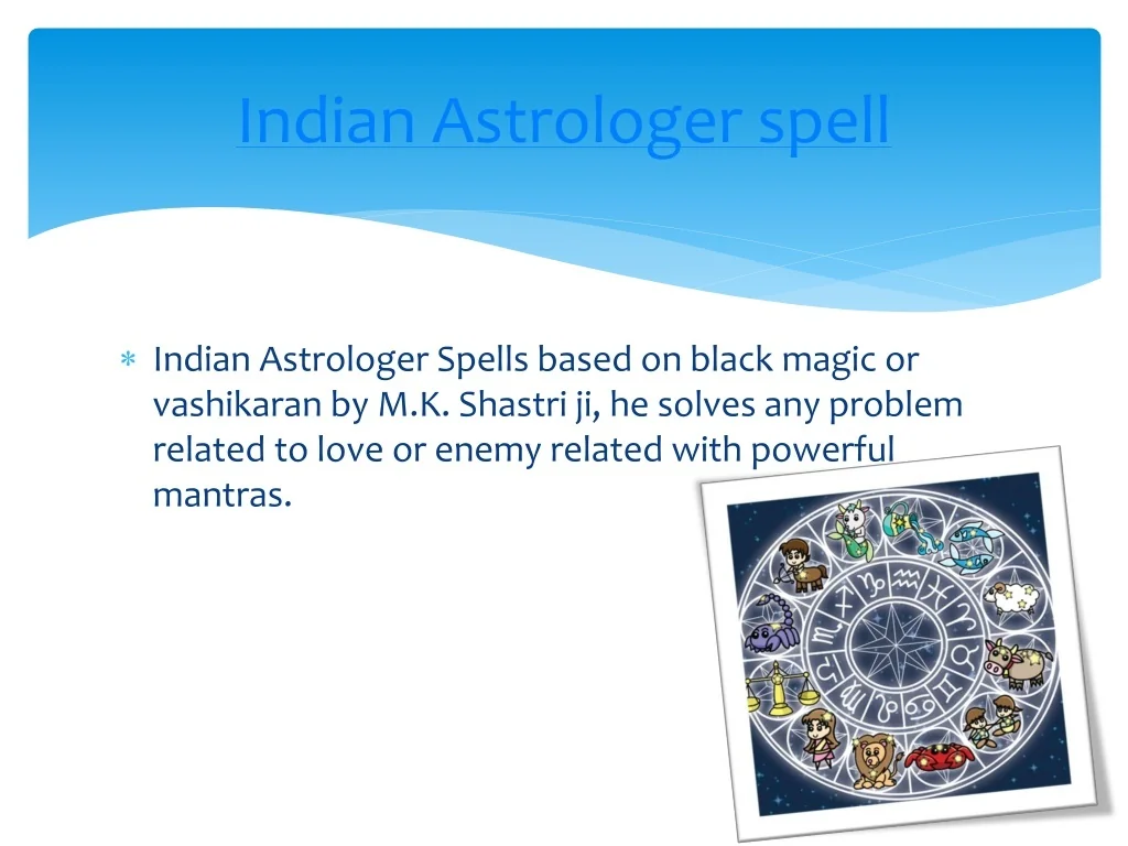 PPT - Indian Astrologer Spells 51 PowerPoint Presentation, free ...