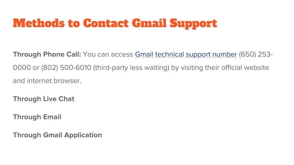 PPT - How do I Talk to Gmail Support? PowerPoint Presentation, free ...