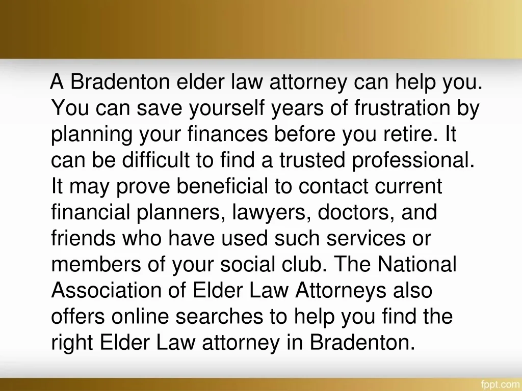 PPT - What Exactly Is Elder Law PowerPoint Presentation, free download ...
