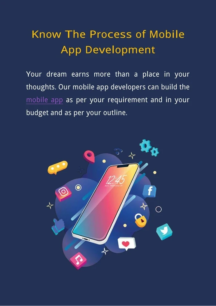 PPT - Know The Process of Mobile App Development PowerPoint ...