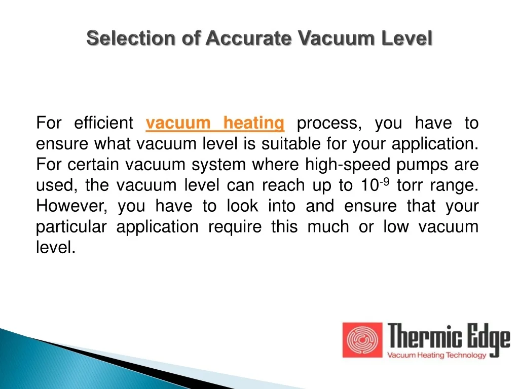 PPT - Key Maintenance Tips to Know for Enhanced Vacuum Heating System ...