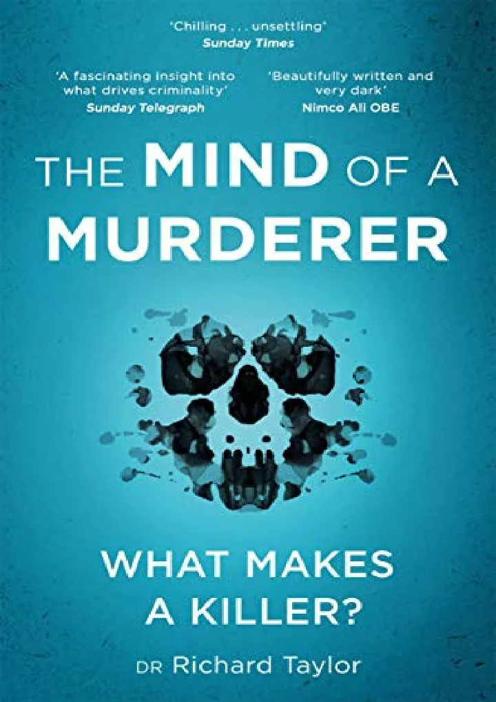 PPT - [PDF] Free Download The Mind of a Murderer: What Makes a Killer ...