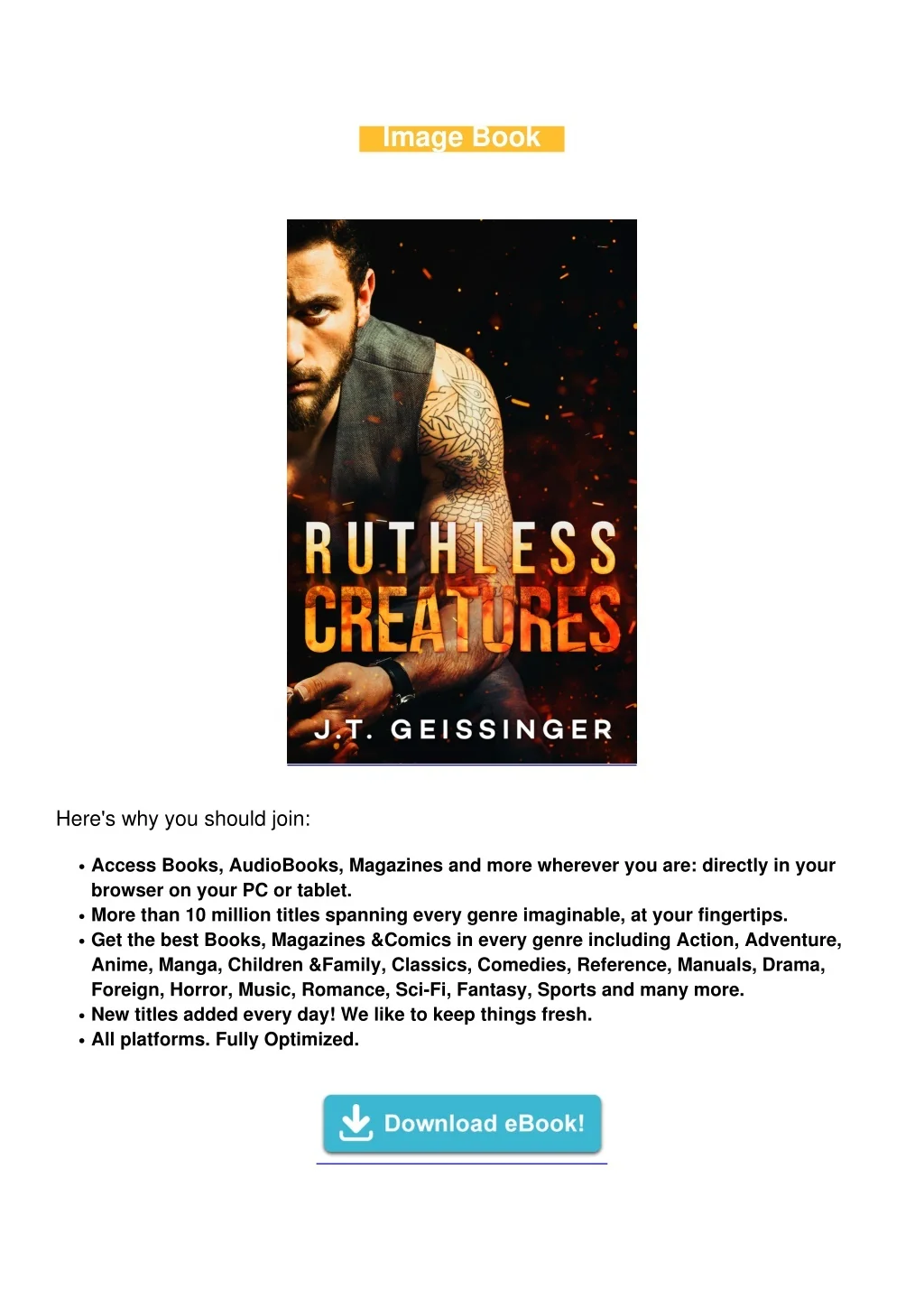 PPT - [EbooK Epub] Ruthless Creatures (Queens & Monsters, #1) Full ...
