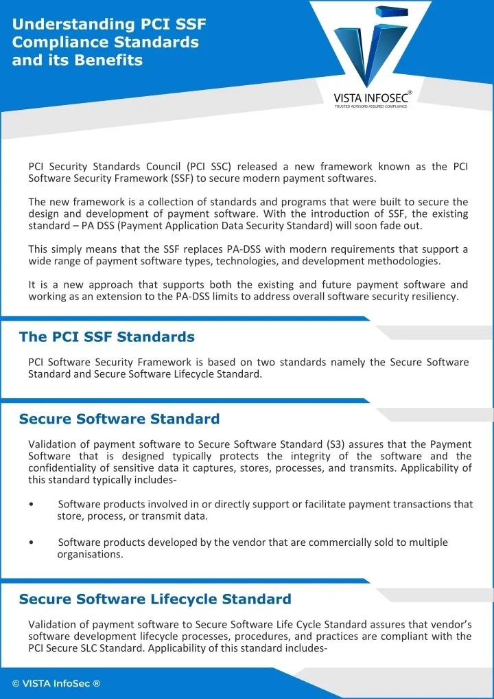 PPT - Understanding PCI SSF Compliance Standards and its Benefits ...