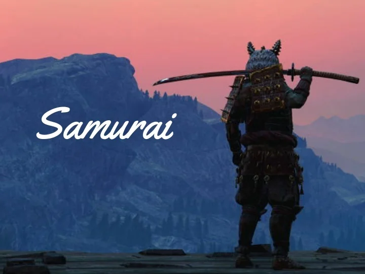 PPT - Samurai PowerPoint Presentation, free download - ID:11098988