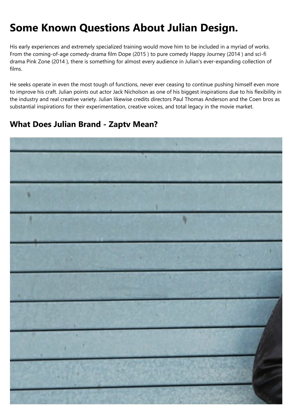 PPT - 7 Things About Julian Brand Your Boss Wants to Know PowerPoint ...
