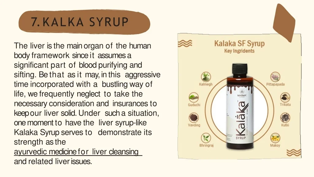 PPT - Ayurvedic medicine for liver cleansing | Kalaka Liver Syrup ...