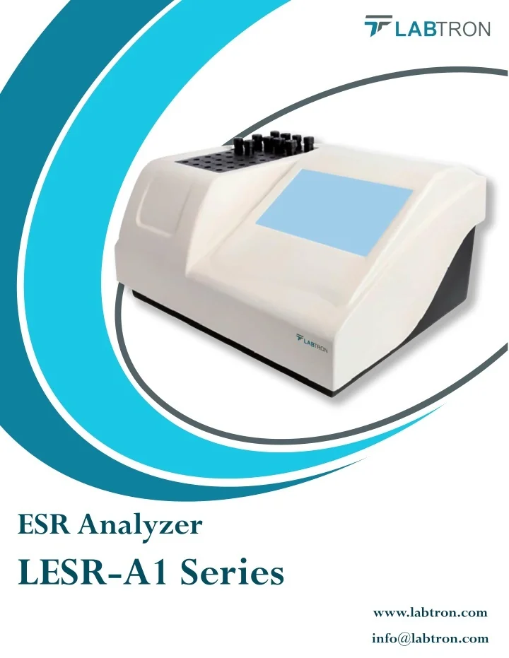 PPT - ESR-Analyzer-LESR-A1 PowerPoint Presentation, free download - ID ...